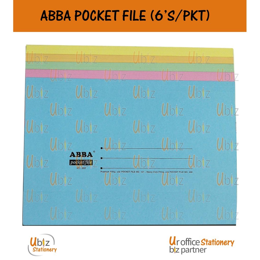 Abba Manilla Pocket File No.222 (box of 144's) | Shopee Malaysia