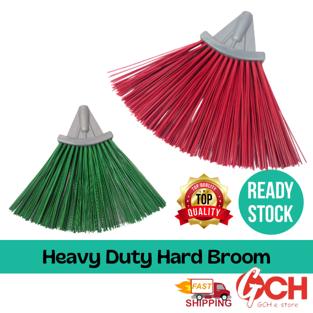 💥Heavy Duty Hard Broom (No Handle) / Extra Hard Broom / Super Hard ...