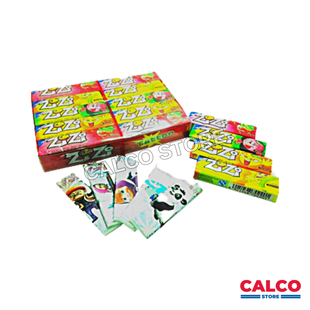 13g x 20pcs Ali Baba Zizi Tattoo Bubble Gum | Shopee Malaysia
