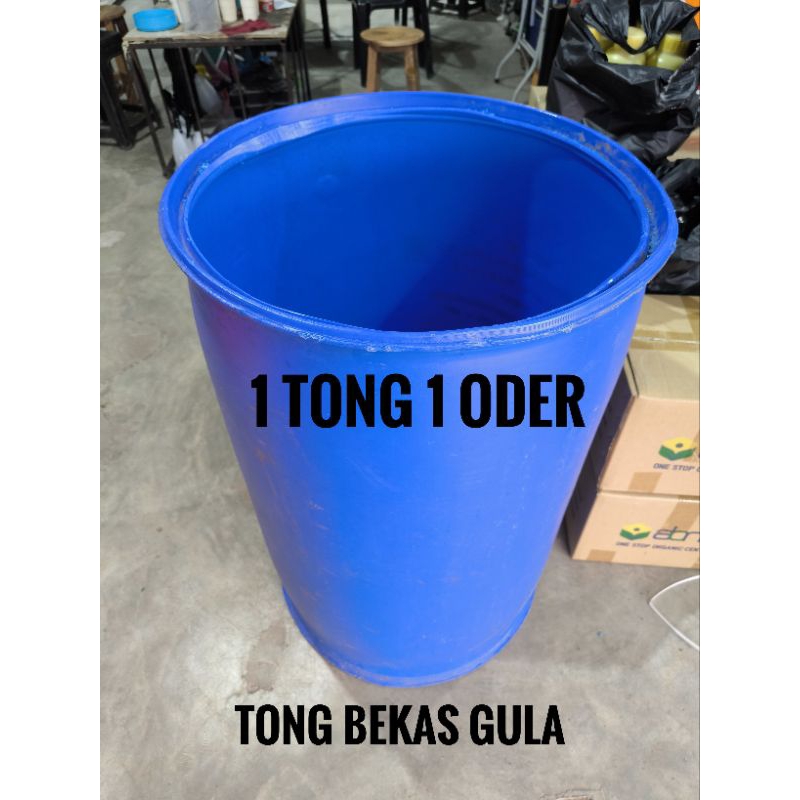 Tong Drum 200L / Tong Drum Plastik / Tong Drum Potong / Tong Air Bersih ...
