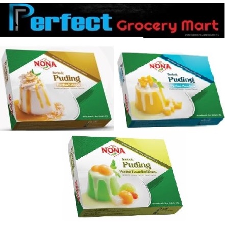 ⚡24hour Delivery⚡NONA PUDDING POWDER 85G (MANGO & HONEYDEW & COCONUT ...
