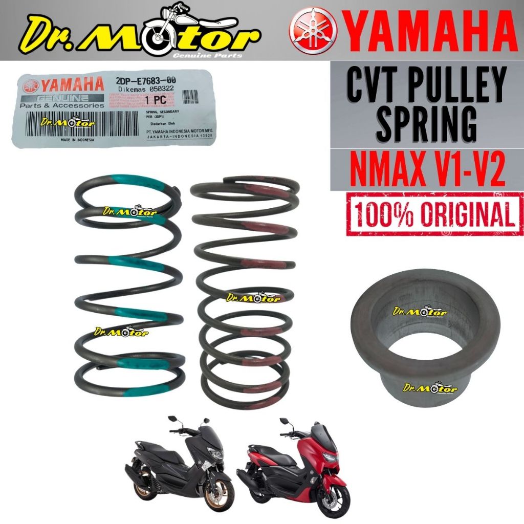 NMAX V1 V2 Spring Pulley CVT Secondary Sheave Pully Auto Shoe Torque ...