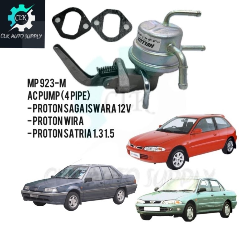 PROTON SAGA ISWARA 12V WIRA SATRIA 1.3 1.5 AC PUMP (MD 176202 / MP 923 ...