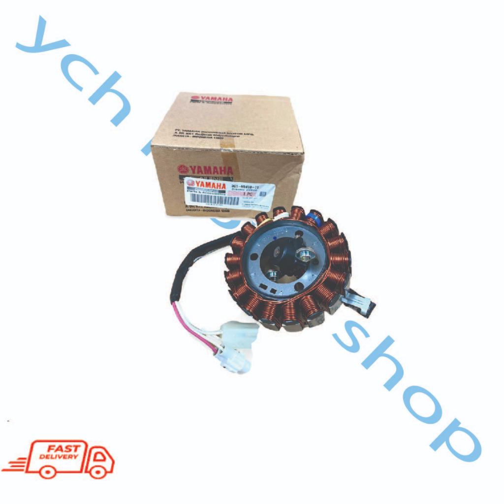 YAMAHA FZ150 V1 V2 FZ 150 100% ORIGINAL FUEL COIL ASSY STATOR COIL 3C1 ...