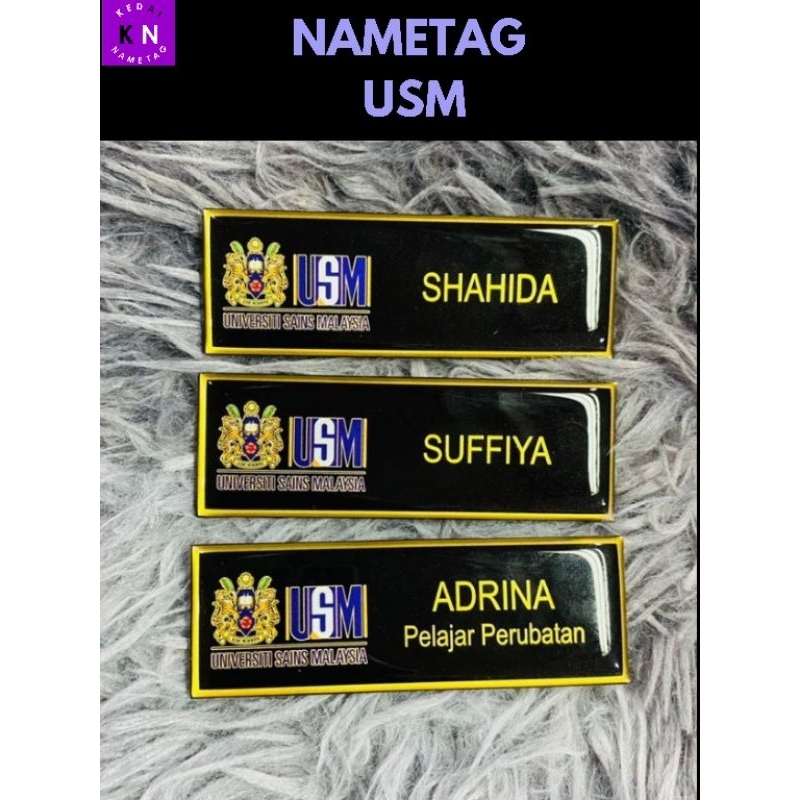 NAME TAG USM UNI.SAINS MALAYSIA | Shopee Malaysia