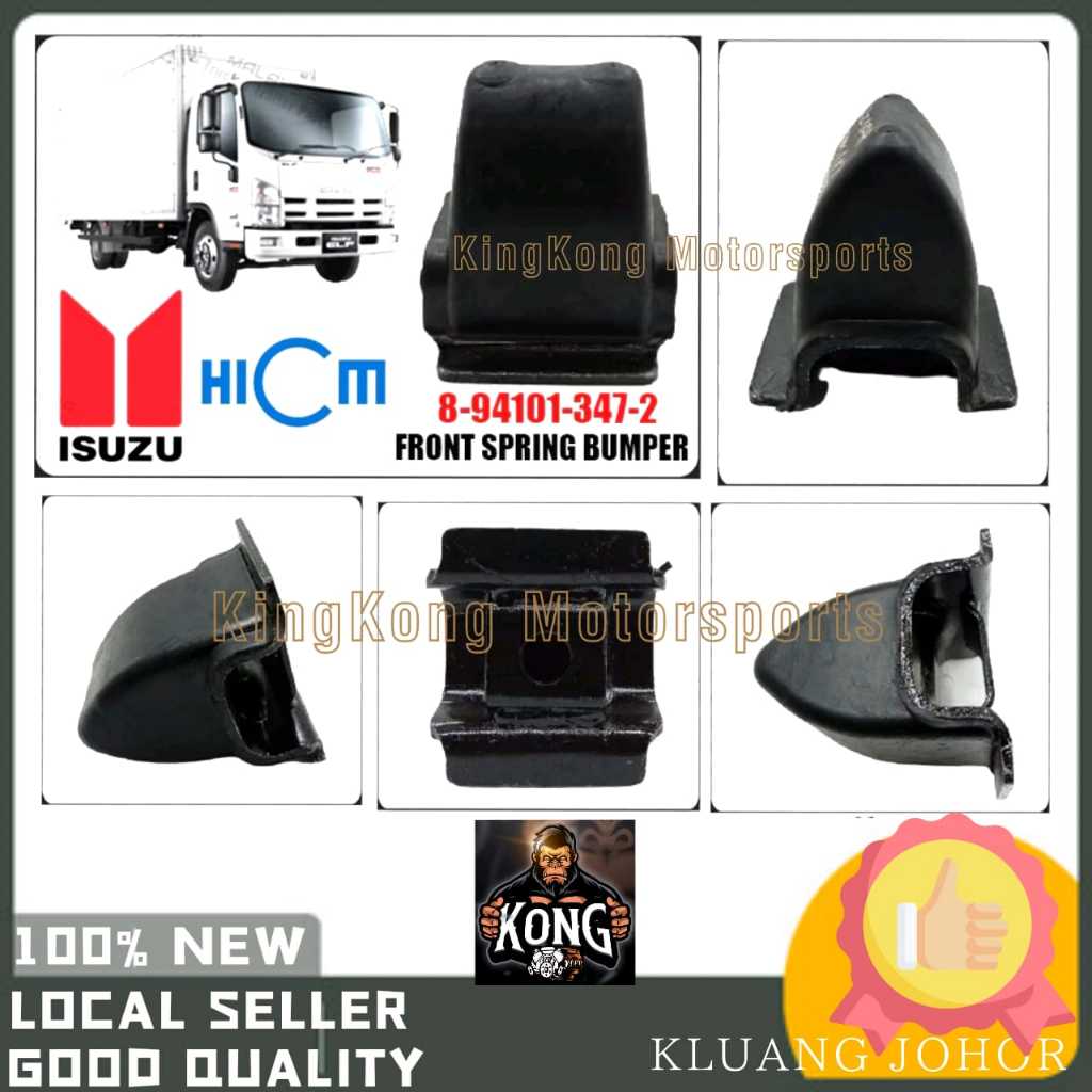 ISUZU NPR NKR NHR HICOM PERKASA 2.8 4.3 FRONT SPRING MOUNTING BUMPER ...