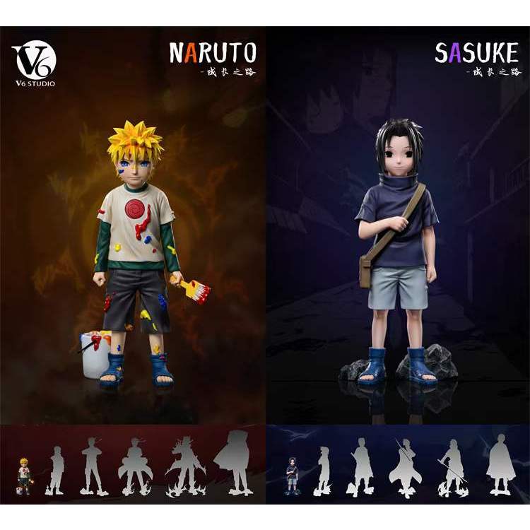 V6 Studio - Naruto Shippuden - Naruto & Sasuke | Shopee Malaysia