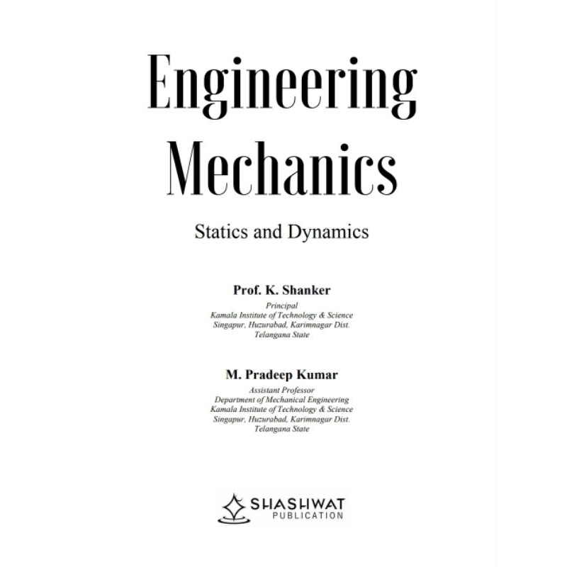 [Digital Book : 9B302] Engineering Mechanics: Statics and Dynamics (No ...