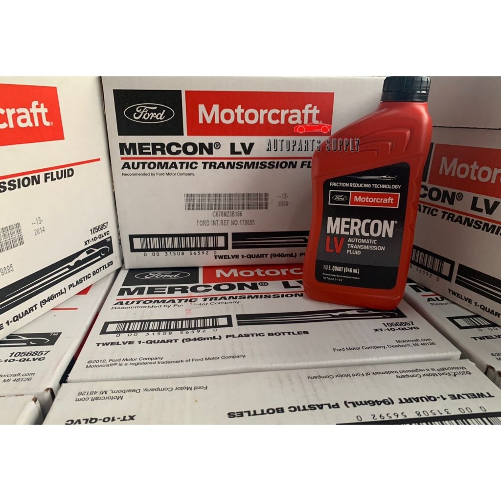 ORIGINAL FORD AUTOMATIC TRANSMISSION FLUID ATF MERCON LV 1LITRE ...