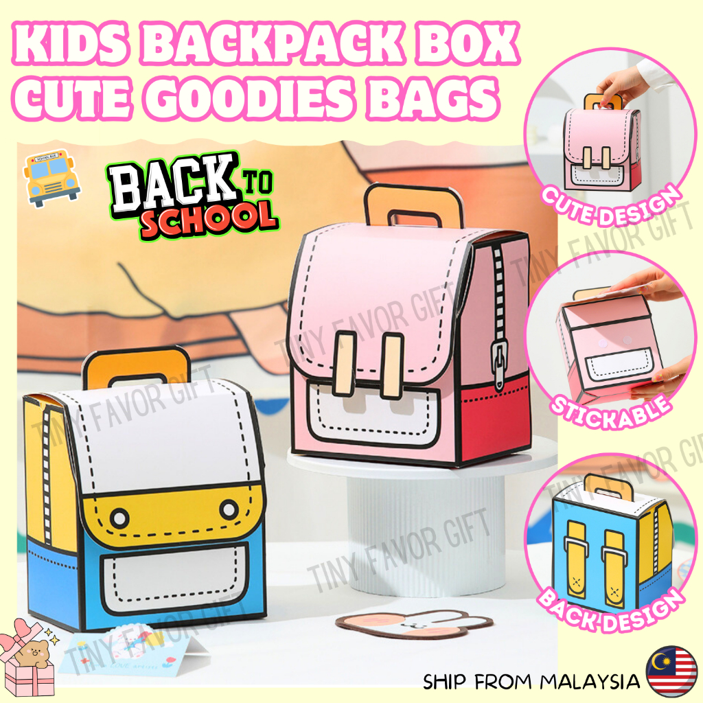 1pcs Kids backpack Door gift Back to school goodies bag packaging ...