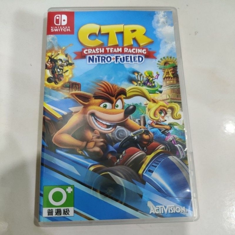 Nintendo switch used game CTR crash team racing (eng) | Shopee Malaysia