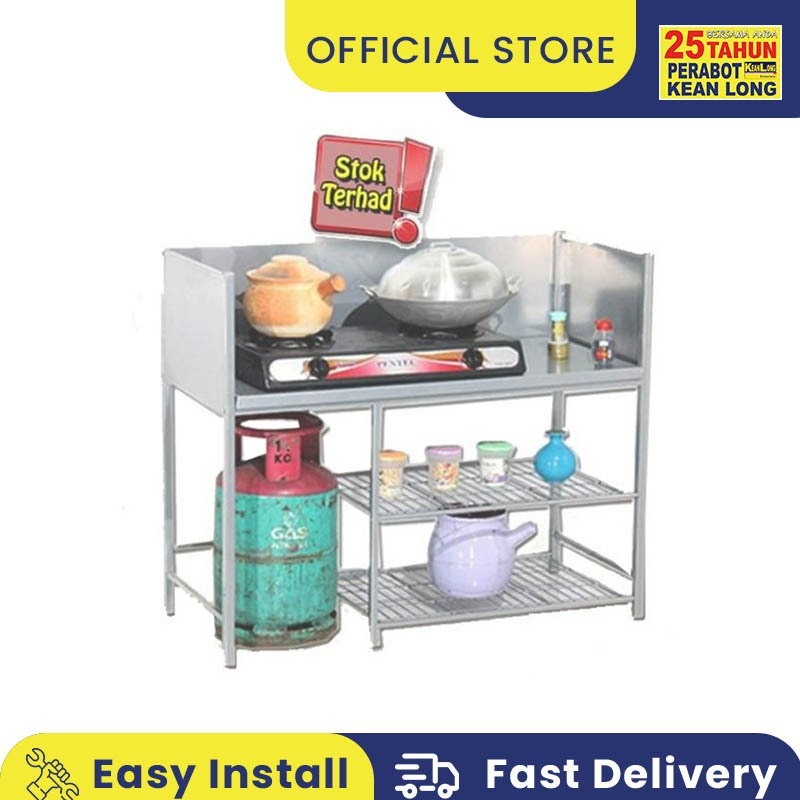 KLSB Rak Dapur / Rak Dapur Besi / Metal Rack / Rak Dapur / Multipurpose ...