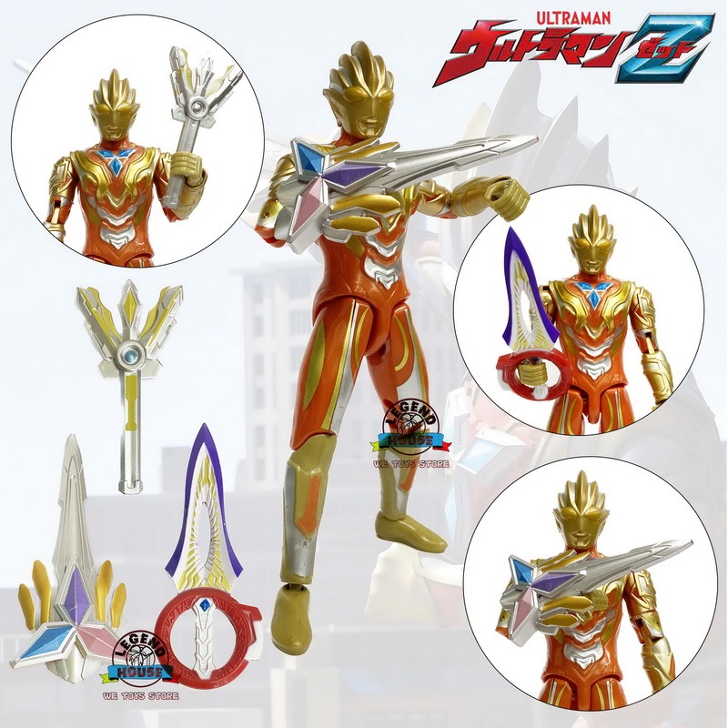 SHF Ultra Act Action Figure Ultraman Alpha Ultraman Trigger Glitter ...