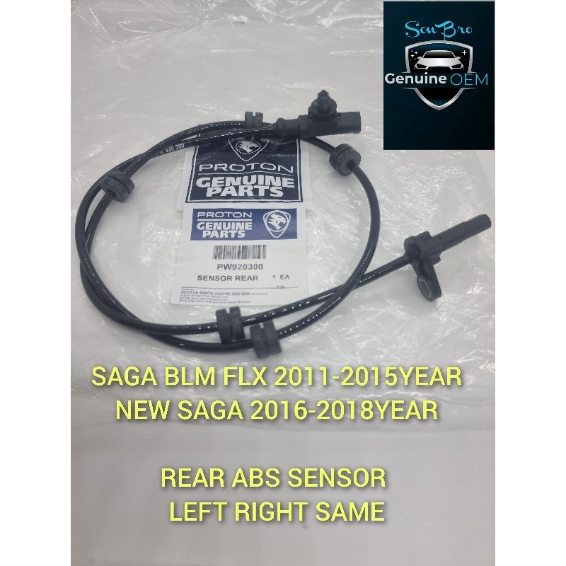 PROTON SAGA BLM FLX / NEW SAGA 2016-2018YEAR REAR / BELAKANG ABS SENSOR ...