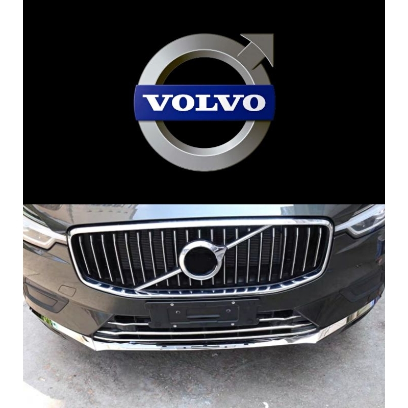2018-2021 Volvo XC60 Decorative Front Down Grill Bumper Trim Strip ...