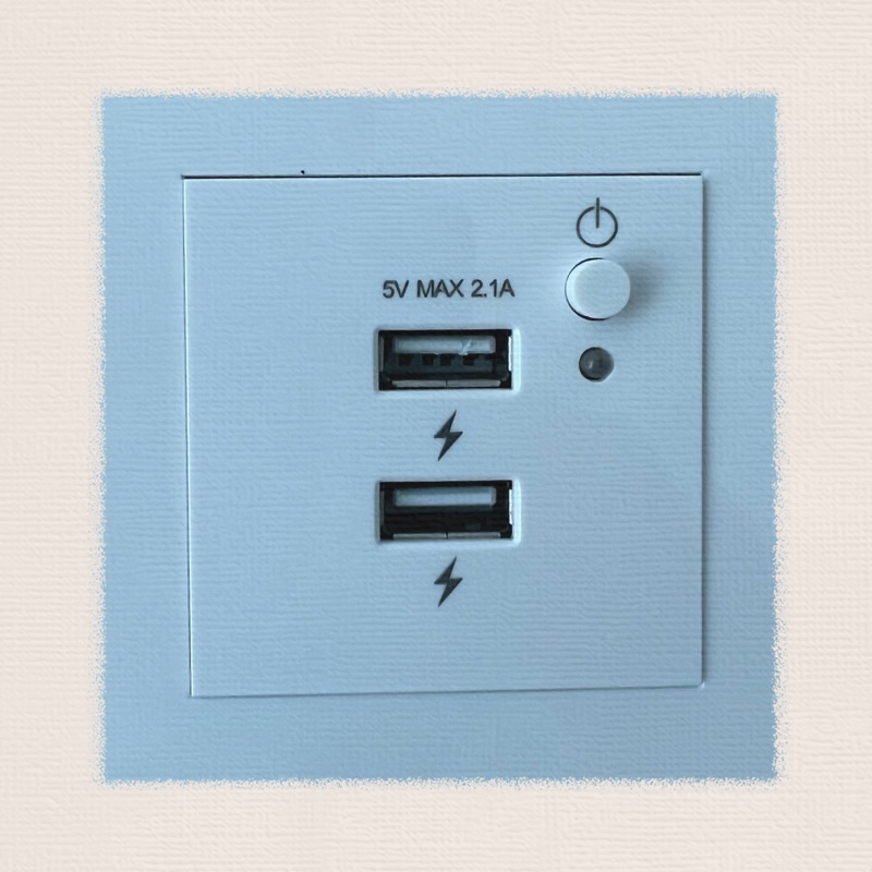 2 Port USB Wall Socket 5V | Shopee Malaysia