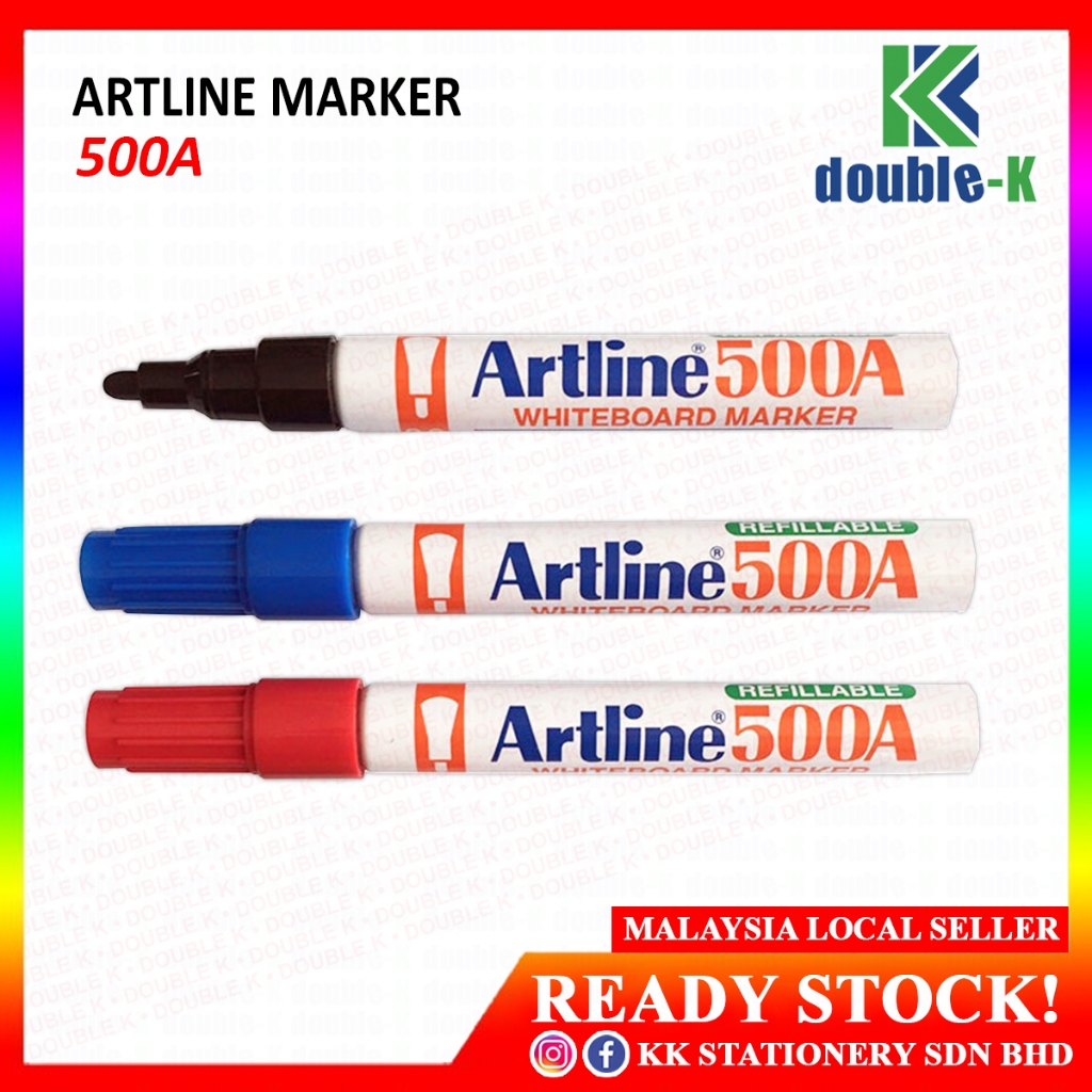 Artline Whiteboard Marker Pen 500A/509A - RM3.50/pcs | Shopee Malaysia