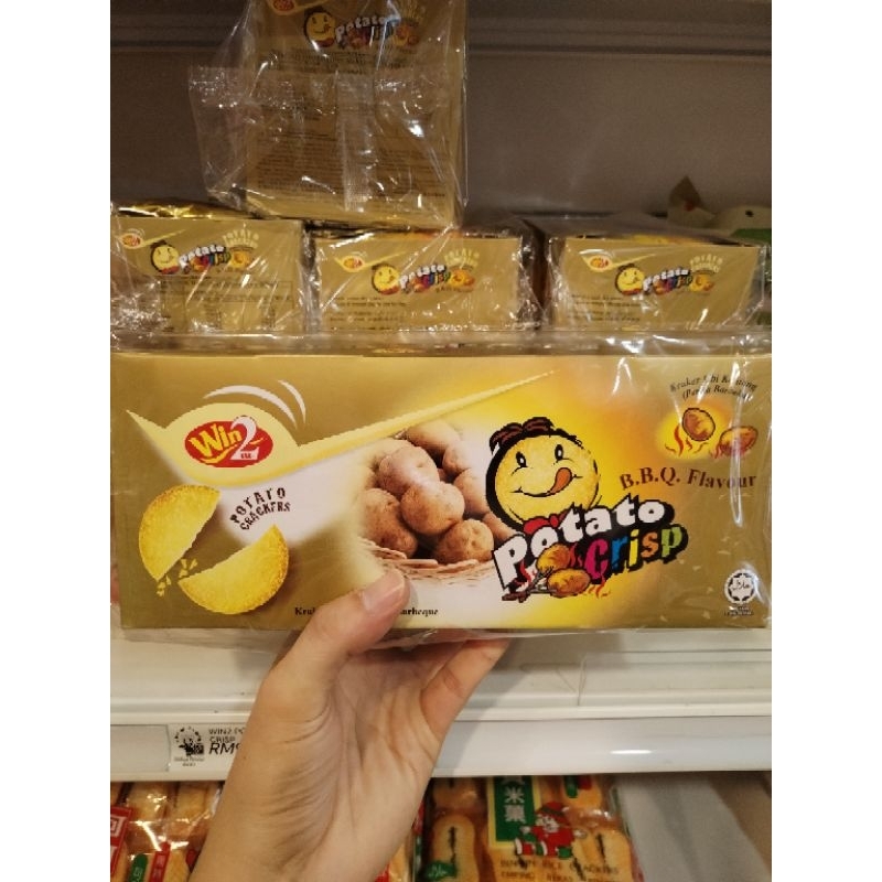 win win potato crisp bbq flavor | Shopee Malaysia