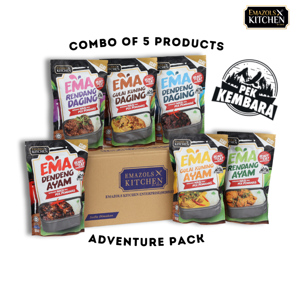 READY TO EAT RENDANG DENDENG HALAL FOOD TRAVEL CAMPING INSTANT MRE FOOD ...