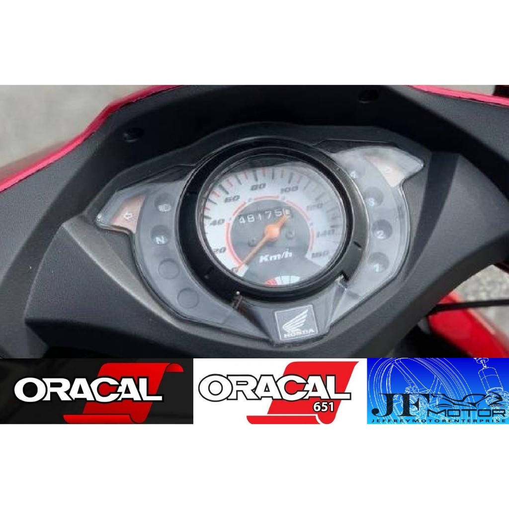 Honda Wave 125x Tinted Meter Sticker Meter | Shopee Malaysia