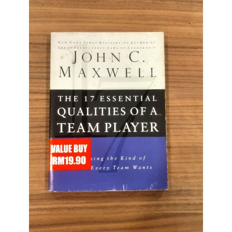 The 17 Essential Qualities Of A Team Player Book By John C Maxwell ...