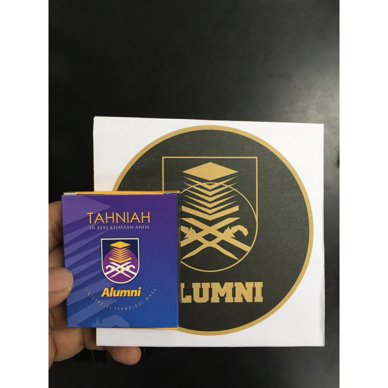 Official Uitm Alumni Car Sticker Tampal Dalam | Shopee Malaysia