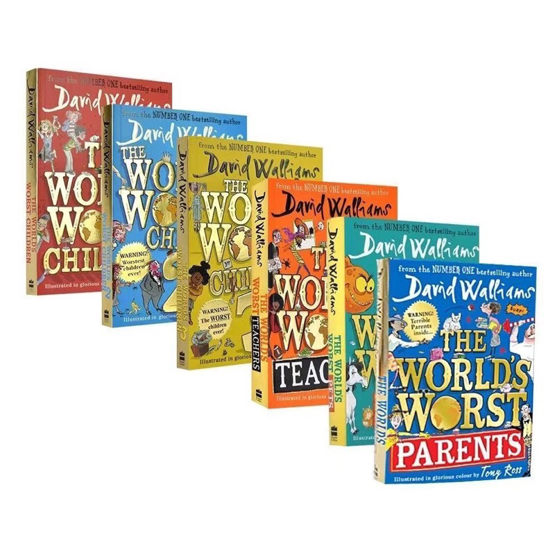 Shipping Fee RM5 off Pre-sell"The World's Worst Children” 6 books set ...