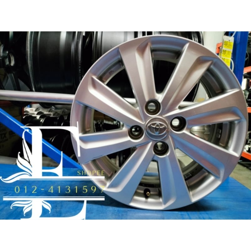 USED SPORT RIM 15 INCH ORIGINAL TOYOTA VIOS RM580 4BIJI (KENA BELI ...