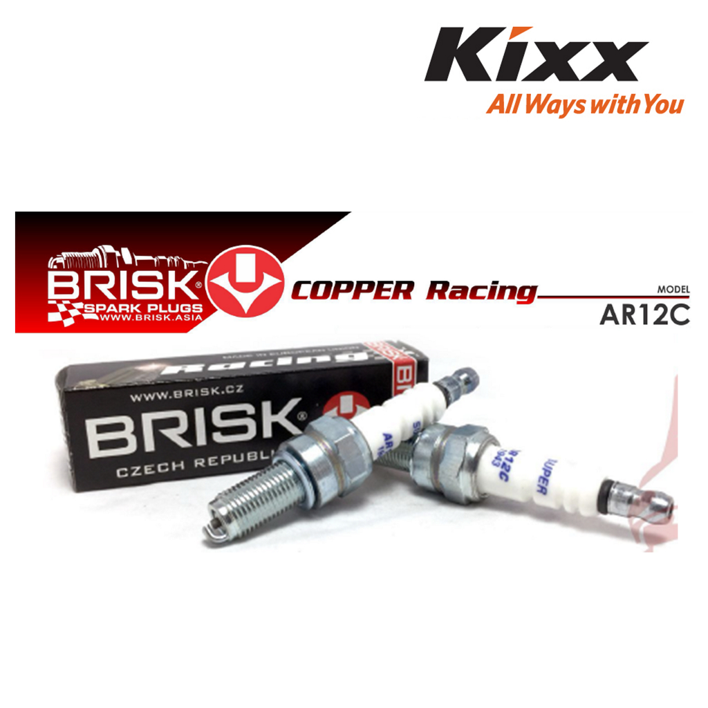 Brisk Spark Plug COPPER AR12C for motorbike | Shopee Malaysia