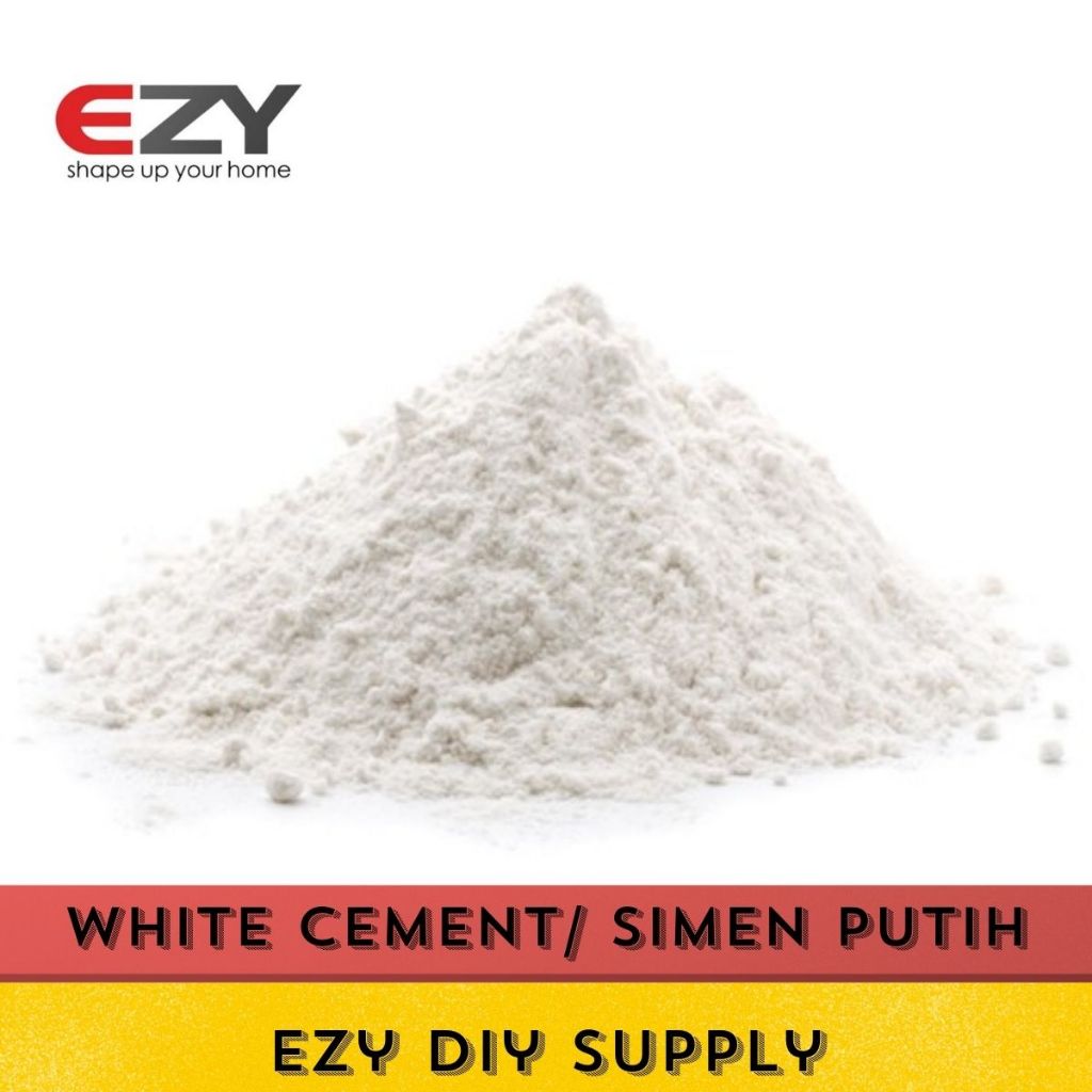 (1KG/5KG) White Cement / Simen Putih for Tiles Filler Grout Jubin ...