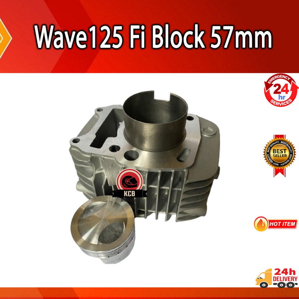 Wave125 Fi Block 57mm 60mm Standard Belok Wave 125 Fi Blok W125 Fi ...