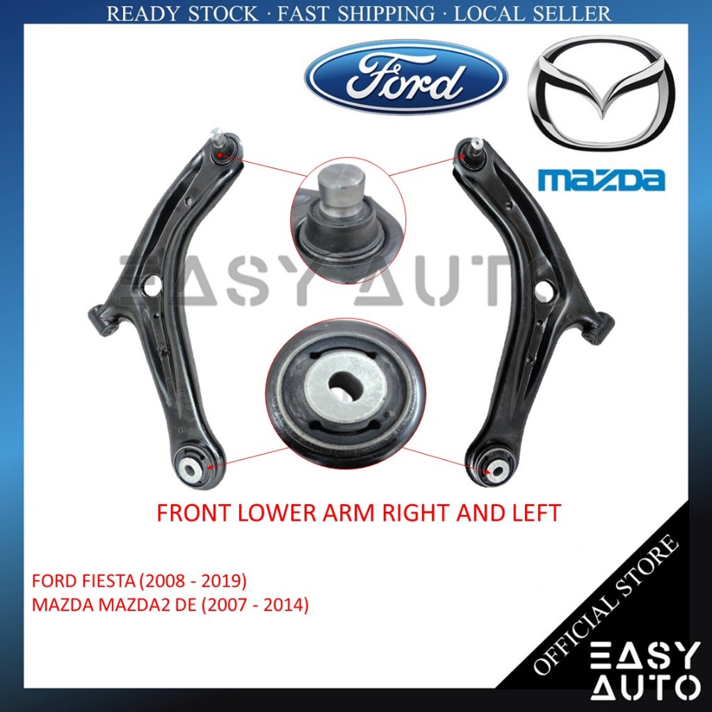 1SET 2 PIECES !! FORD FIESTA (2008 - 2019) MAZDA MAZDA2 DE (2007 - 2014 ...