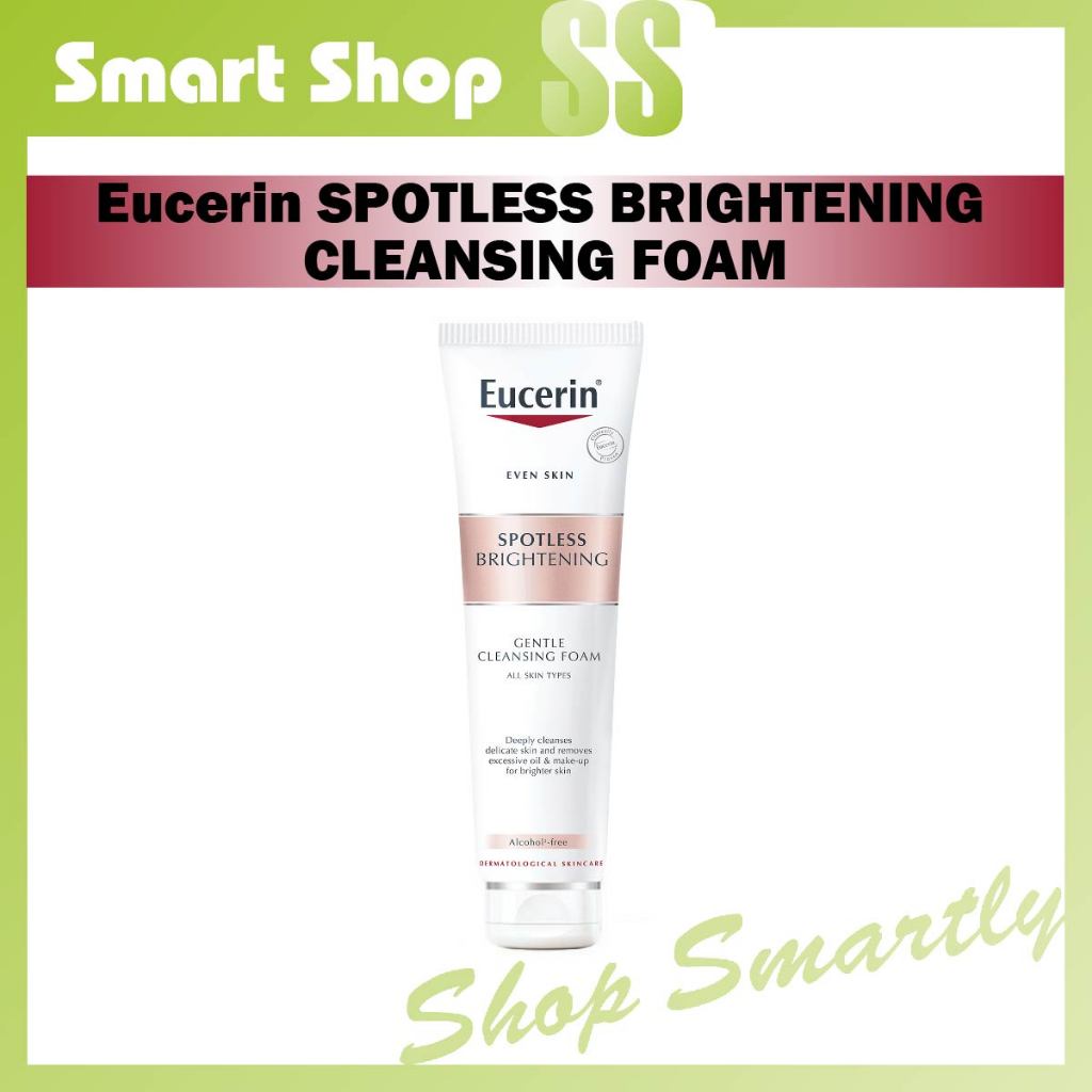 Eucerin Spotless Brightening Gentle Cleansing Foam 150ml | Shopee Malaysia