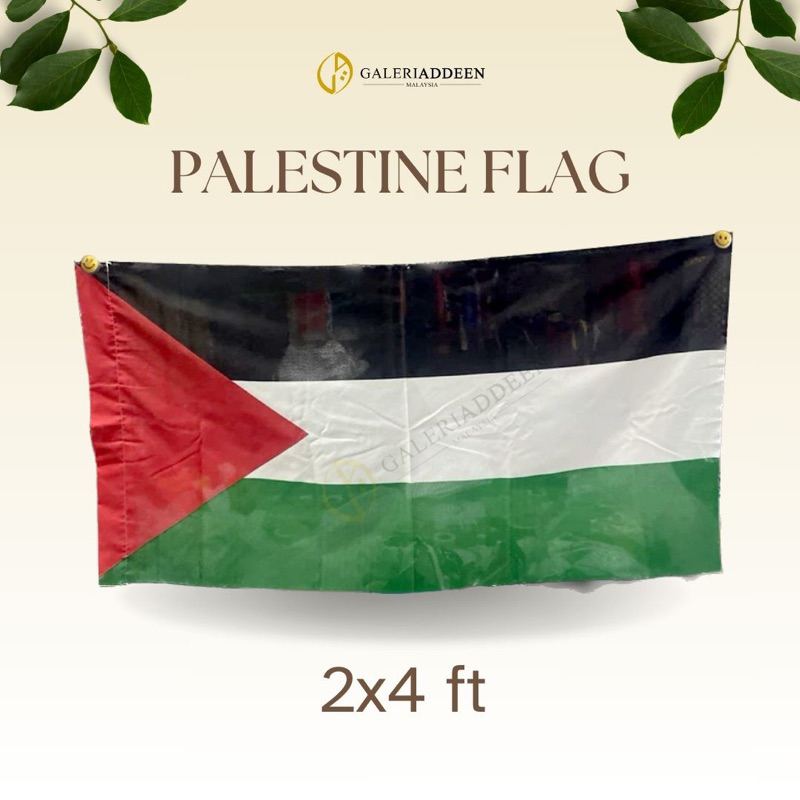 Bendera Palestine Flag 2x4 ft | Shopee Malaysia