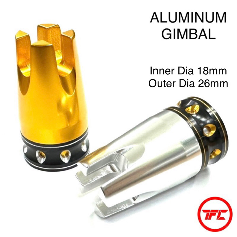 Aluminum Gimbal Cap Heavy Duty Fishing Rod Butt Custom | Shopee Malaysia