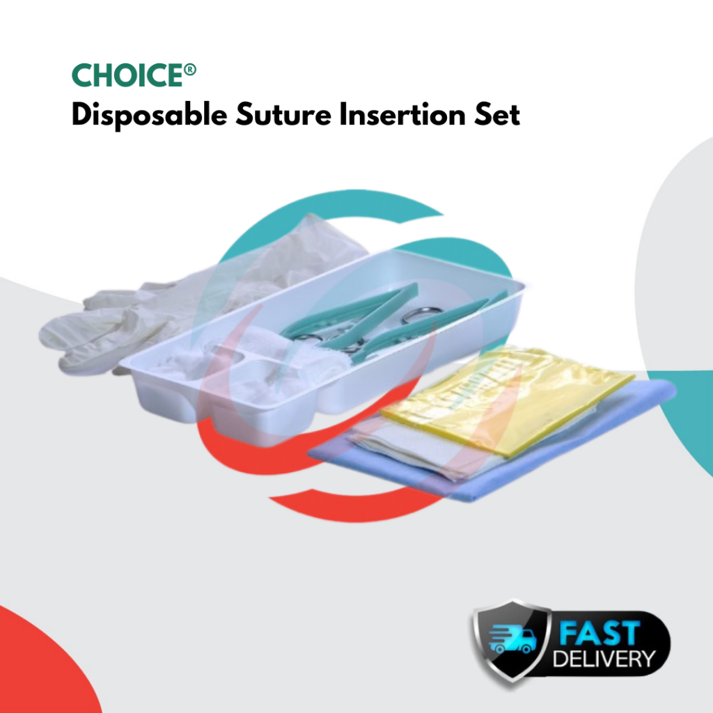 CHOICE Disposable Suture Insertion Set, Sterile (Exp.01/08/2027 ...