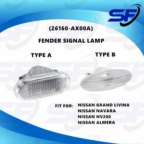 NISSAN GRAND LIVINA NAVARA NV200 ALMERA FENDER TURN SIGNAL LAMP UNIT ...