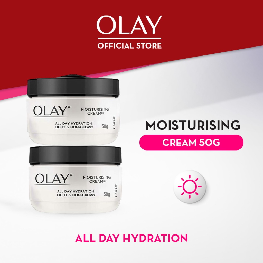 [Bundle of 2] Olay Moisturizing Cream 50g | Shopee Malaysia