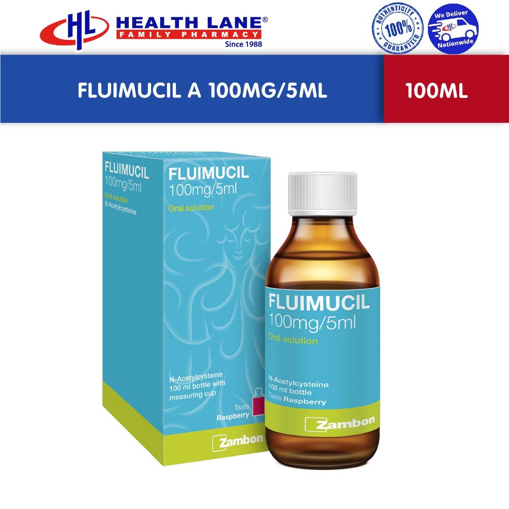 Fluimucil A Oral Solution 100mg (5ml/100ml) | Shopee Malaysia