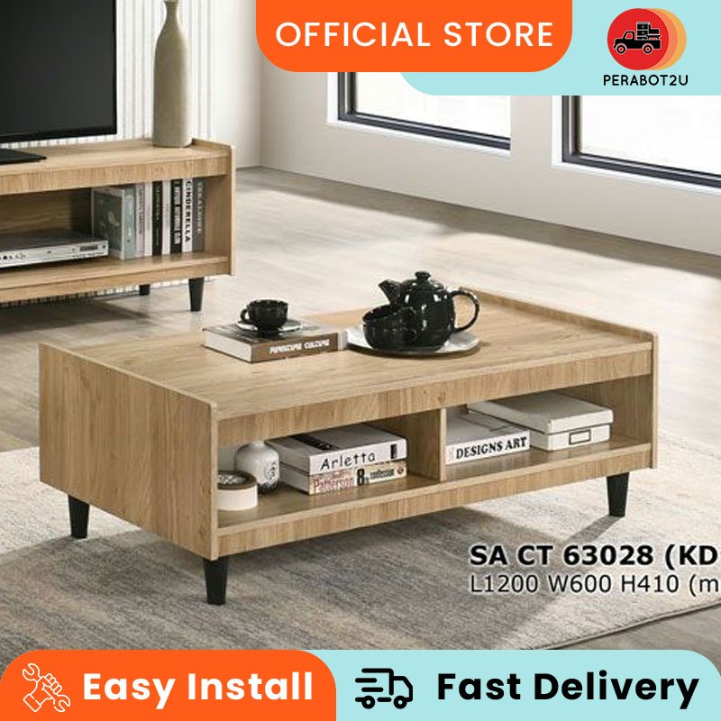P2U SA Meja Kopi / Coffee Table / Side Table / Meja Kopi Rendah / Meja ...