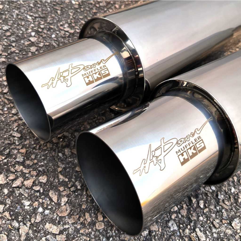 Exhaust HKS HI POWER TITANIUM S FLOW 11 Inch Body Long STAINLESS STEEL Shopee Malaysia