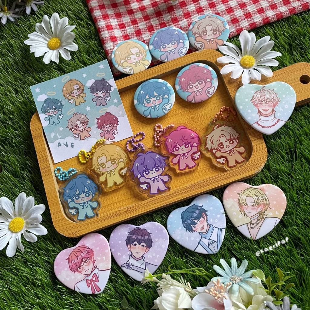 PLAVE | Angel Series | KPOP | charms, stickers & stardust badges ...