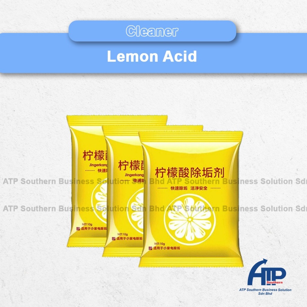 [10g/Pack] Multipurpose Citric Lemon Acid Detergent Inner Container ...