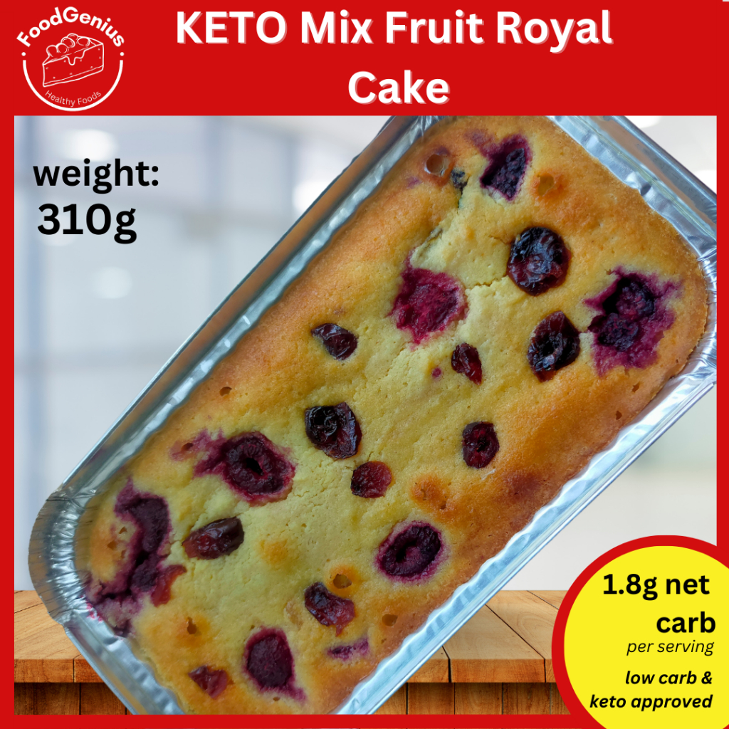 KETO Royal Fruit Mix Cake / Kek Keto Buah [300g] | Shopee Malaysia