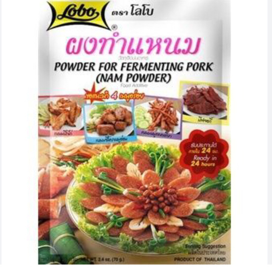 LOBO POWDER FOR FERMENTING PORK (NAM POWDER) 70g | Shopee Malaysia