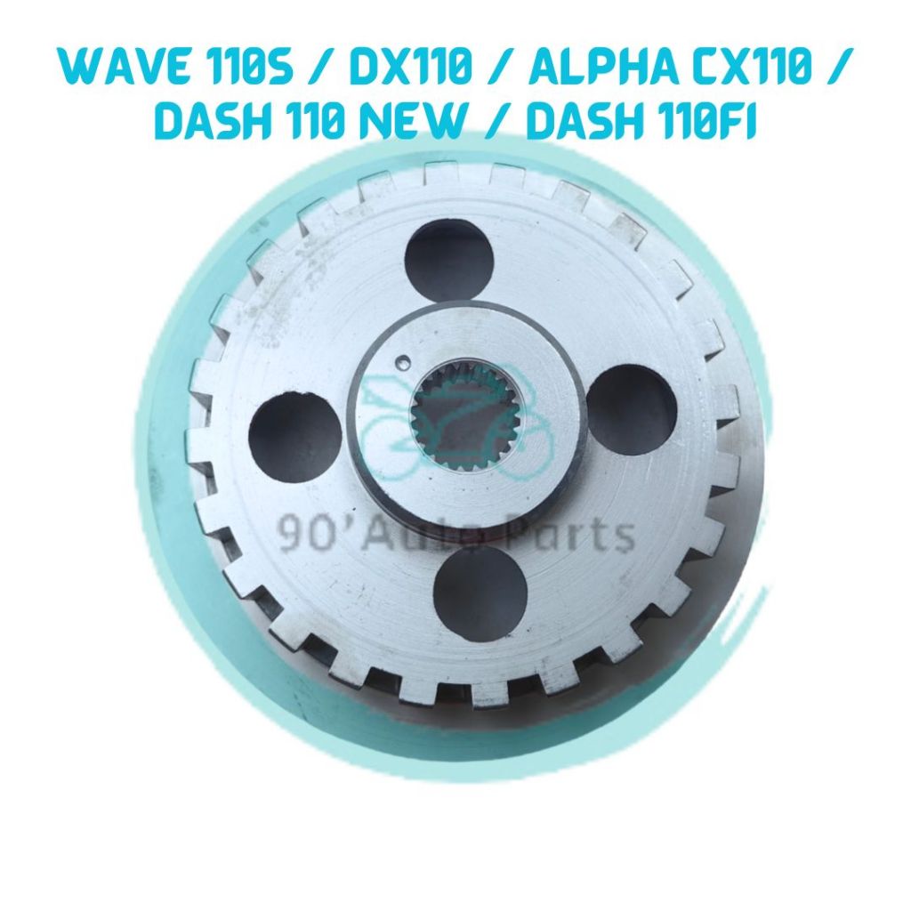 CLUTCH BOSS CLUTCH PRESSURE PLATE MOTOR HONDA DX110 WAVE ALPHA CX110 ...
