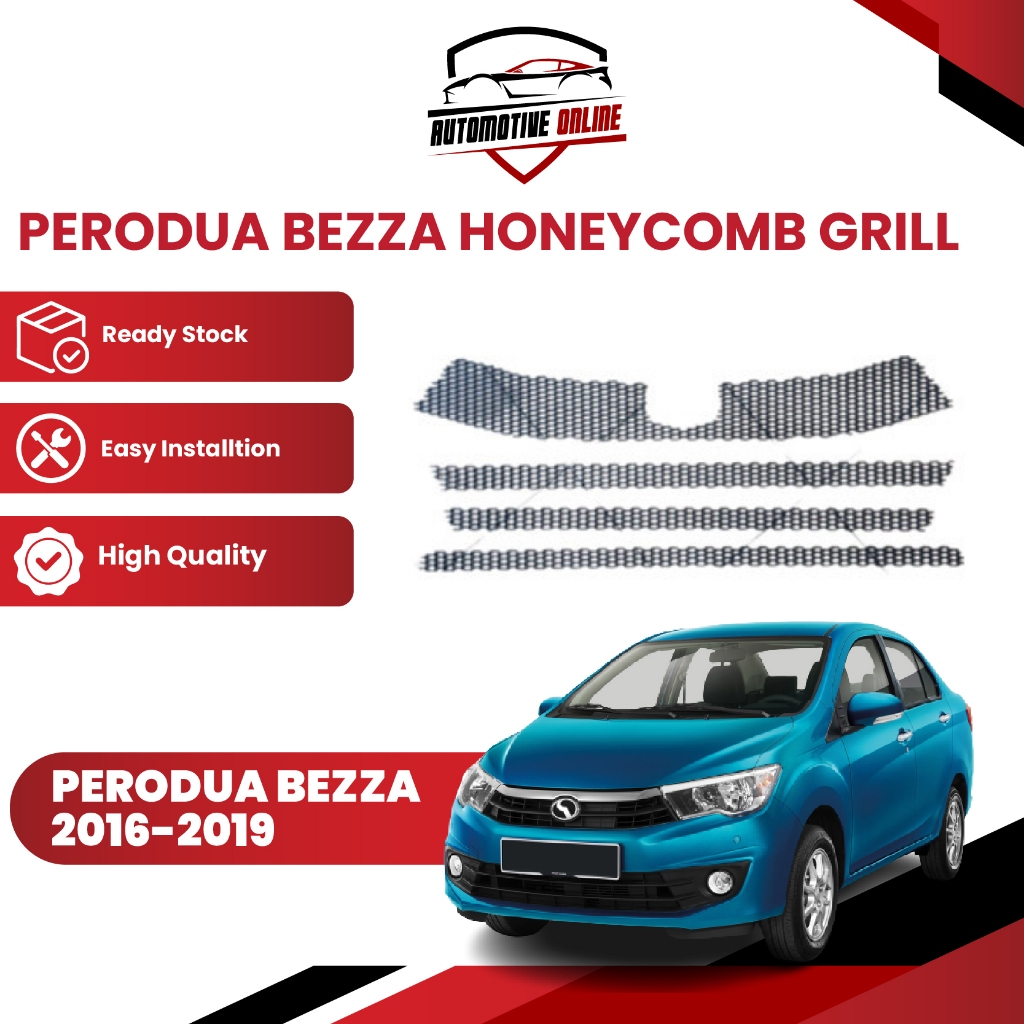 Perodua Bezza 2016-2019 Ready Cut Honeycomb Grill | Shopee Malaysia