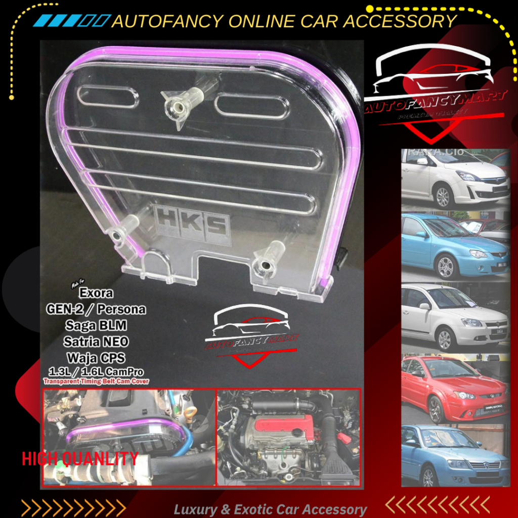 HKS TIMING BELT TRANSPARENT COVER CAMPRO ENGINE WAJA CPS PERSONA GEN2 ...