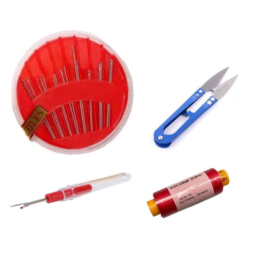 Set hand sewing tool 4in1/set alatan jahit tangan 4in1. | Shopee Malaysia