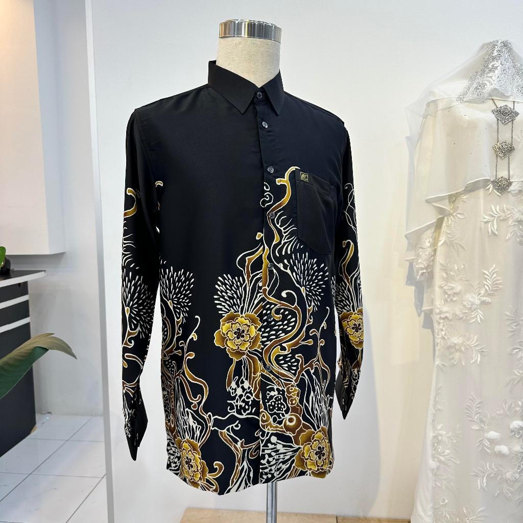 NEW DESIGN !!! KEMEJA CORAK BATIK KOTA BHARU | STOCK LIMIT | CORAK ...